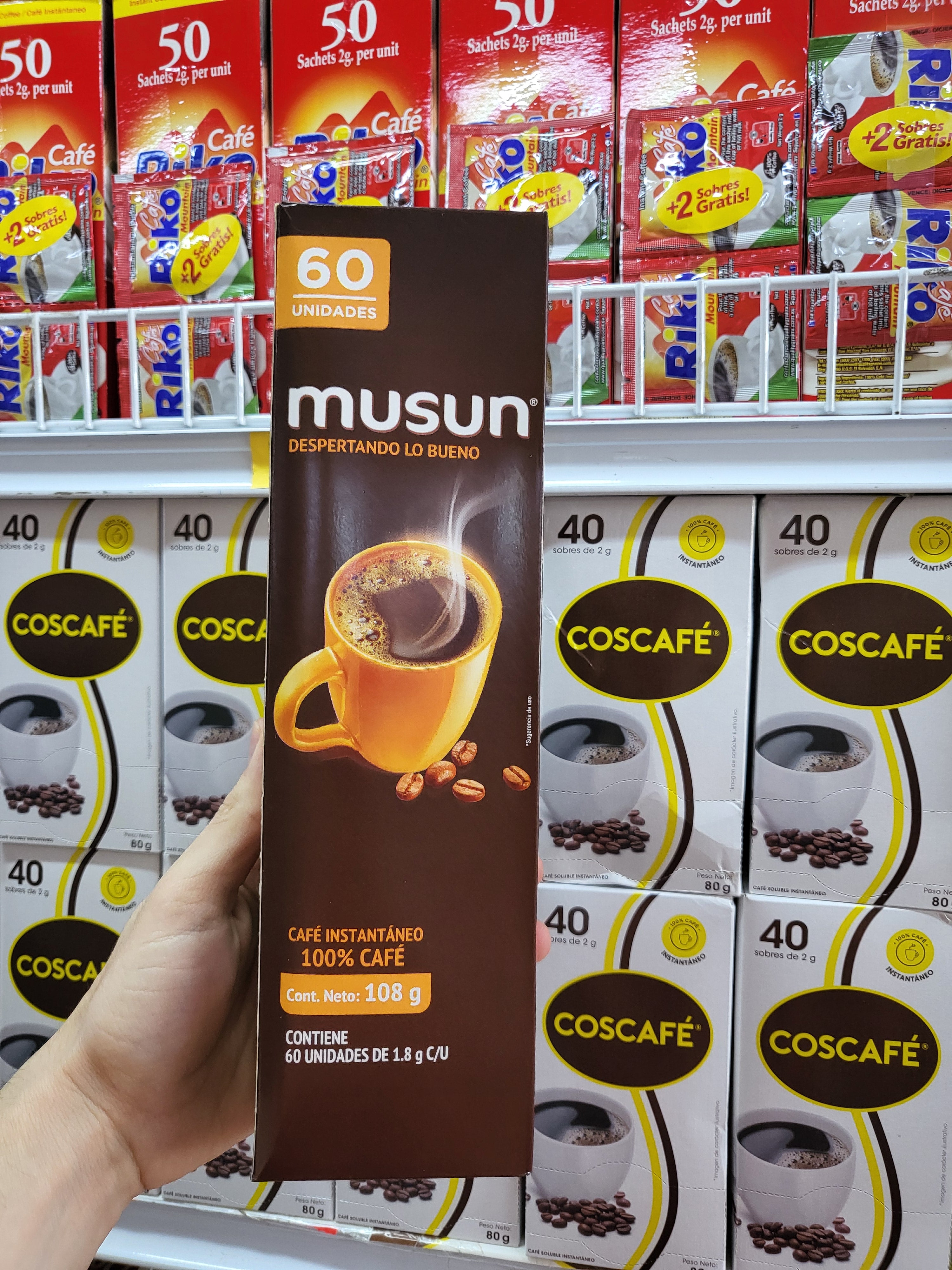 Café Musum 60 Sobres – ElSalvadordelMundoSv