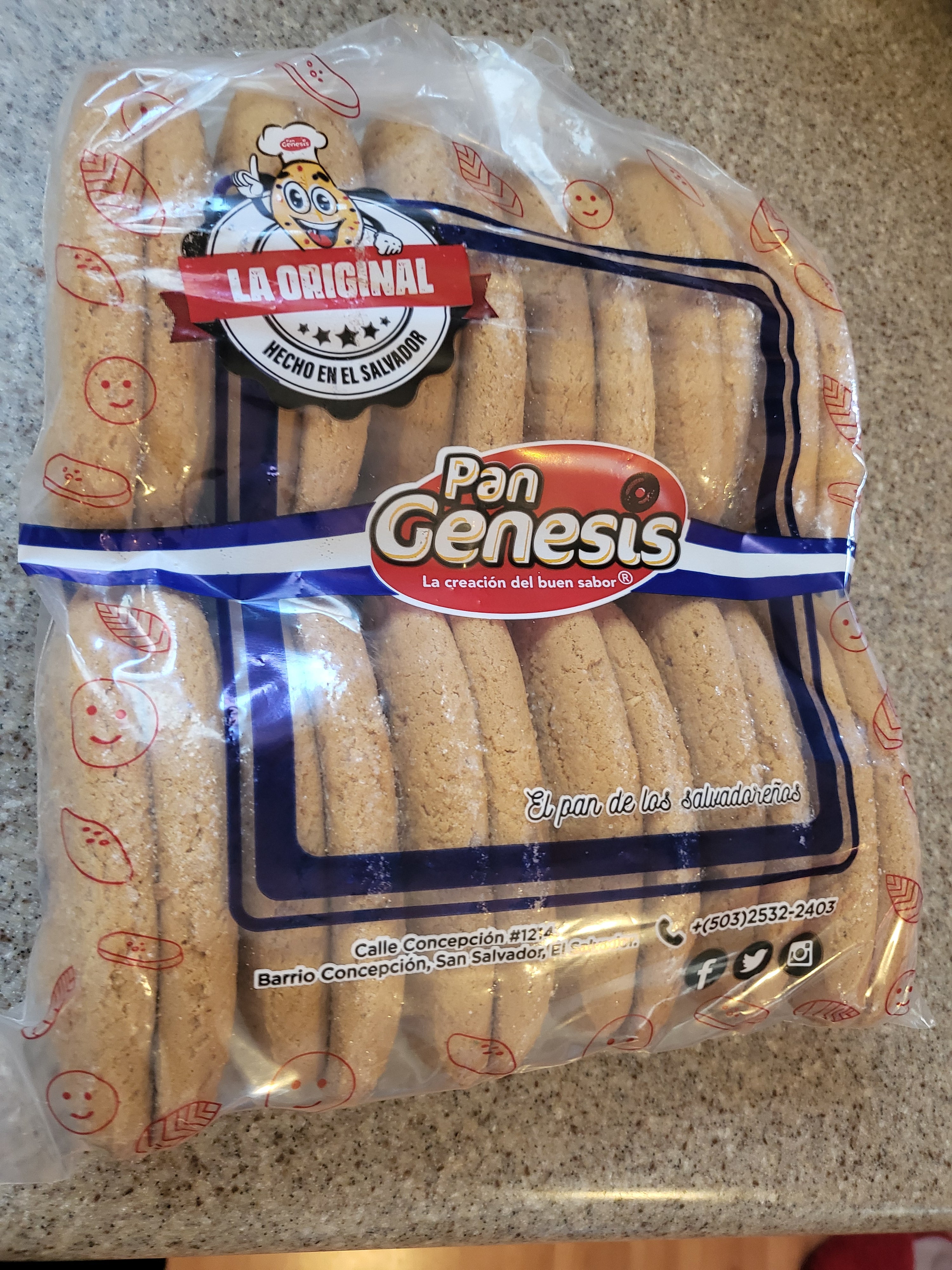 Pan Genesis Hojitas de Canela – ElSalvadordelMundoSv