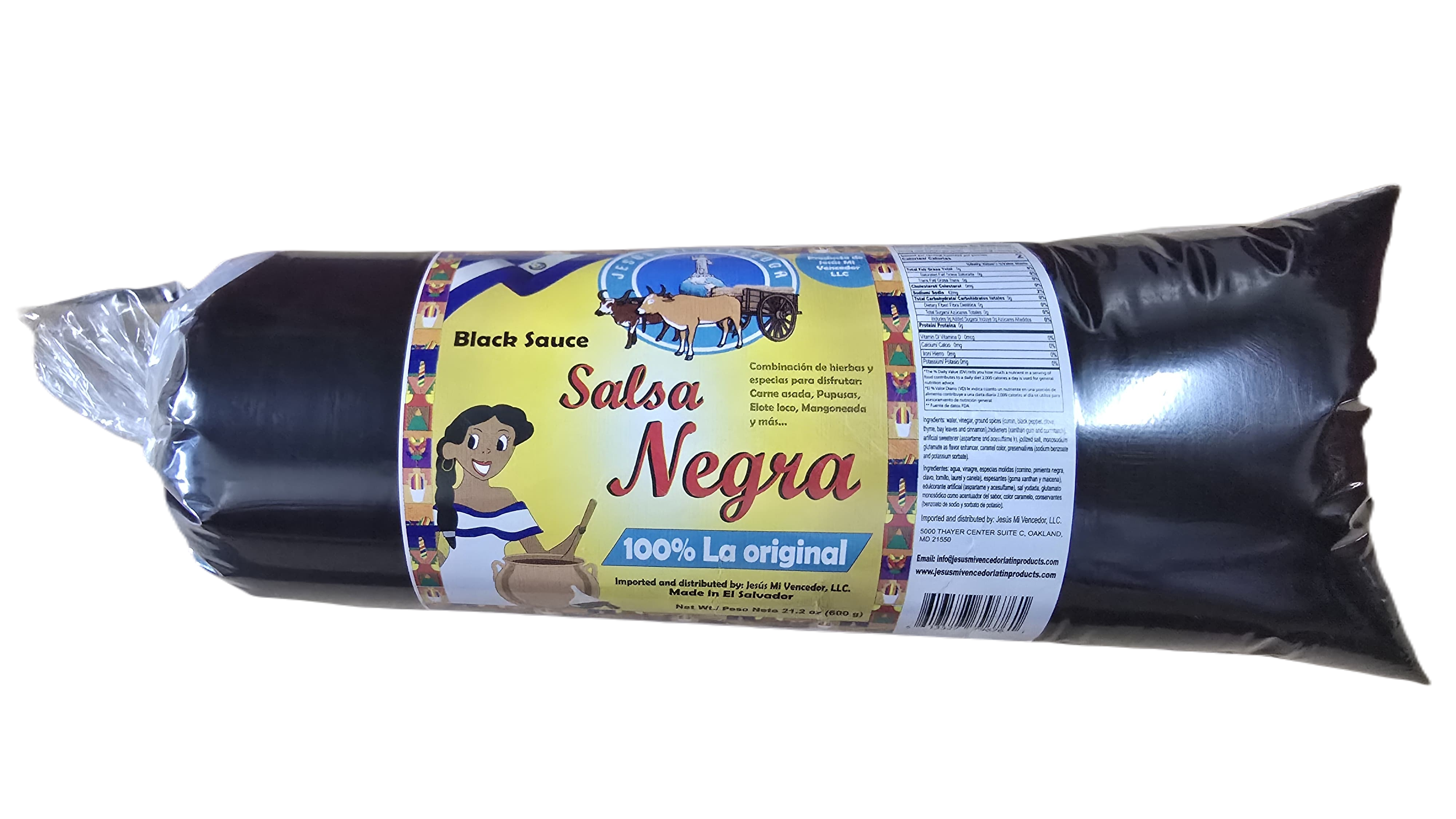 Salsa Negra en Bolsa Grande – ElSalvadordelMundoSv
